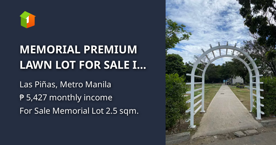 MEMORIAL PREMIUM LAWN LOT FOR SALE IN GOLDEN HAVEN MEMORIAL PARK LAS ...