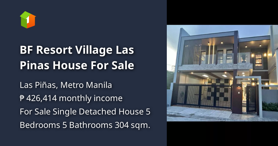 BF Resort Village Las Pinas House For Sale [Houses and Lots 🏘️ ...