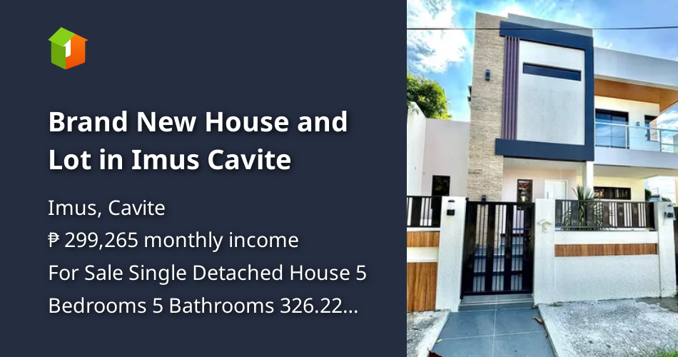 Brand New House and Lot in Imus Cavite [Houses and Lots 🏘️] (May 2025 ...