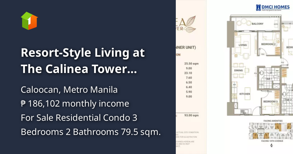 Resort-Style Living at The Calinea Tower Condominium in Caloocan City ...