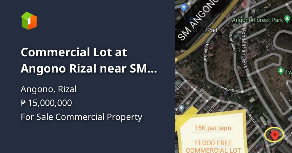 Commercial Lot at Angono Rizal near SM Angono [Commercial Properties 🏭 ...