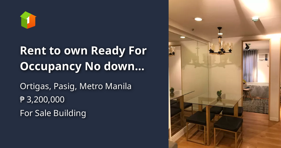 Rent to own Ready For Occupancy No down payment 10k cash out ...