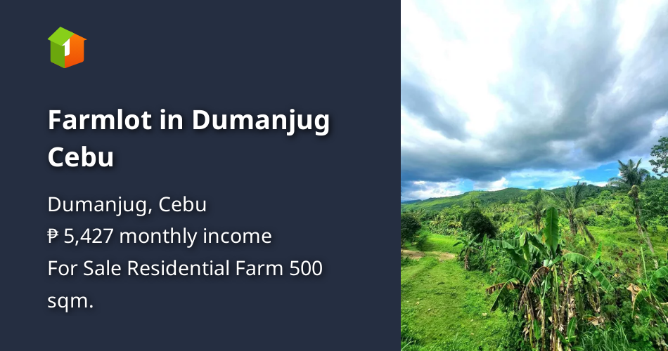 Farmlot in Dumanjug Cebu [Lots 🚜] (March 2026) in Dumanjug, Cebu for sale
