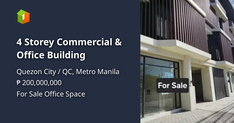 4 Storey Commercial & Office Building [Commercial Properties 🏭 ...