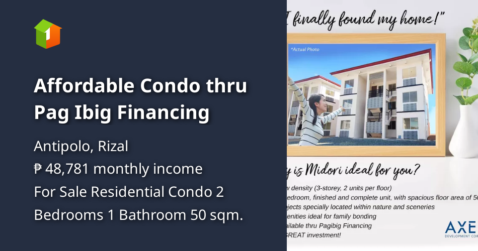 Affordable Condo thru Pag Ibig Financing [Condos 🏙️] (November 2023) in ...