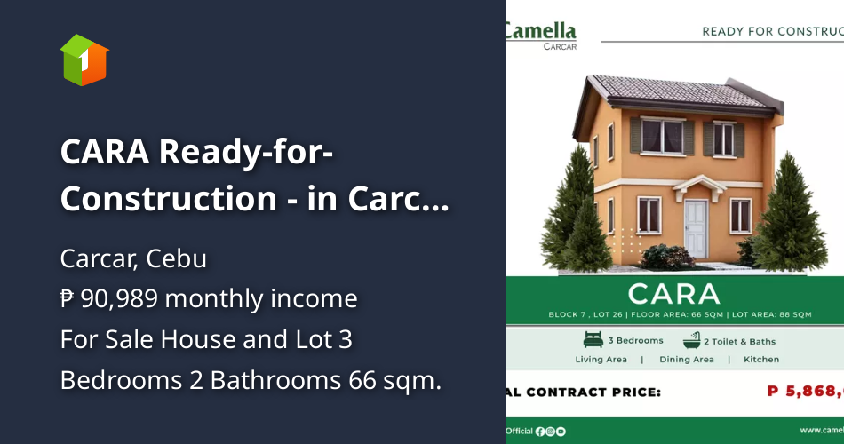 CARA Ready-for-Construction - in Carcar City,Cebu [Houses and Lots 🏘️ ...
