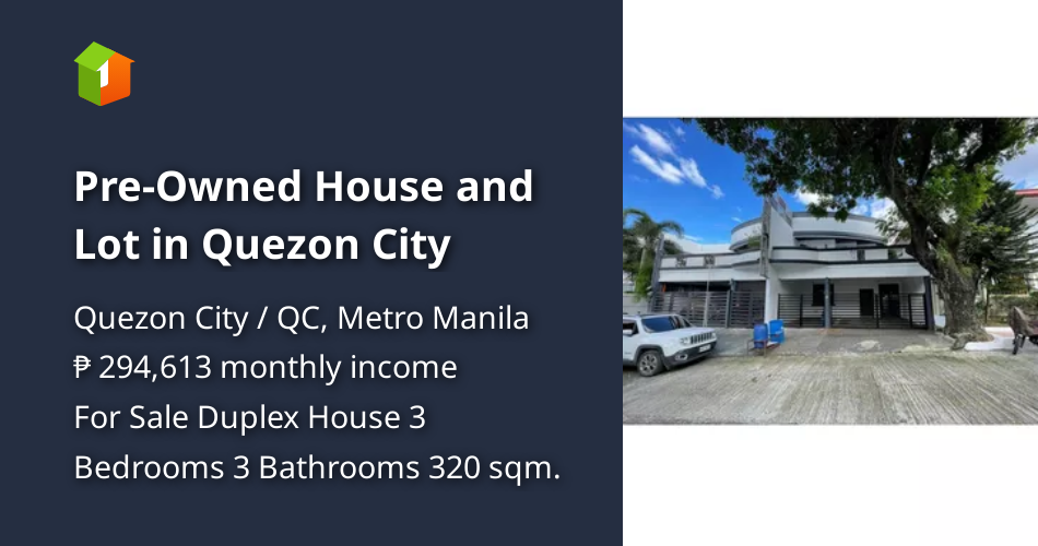 Pre-Owned House and Lot in Quezon City [Houses and Lots 🏘️] (April 2025 ...