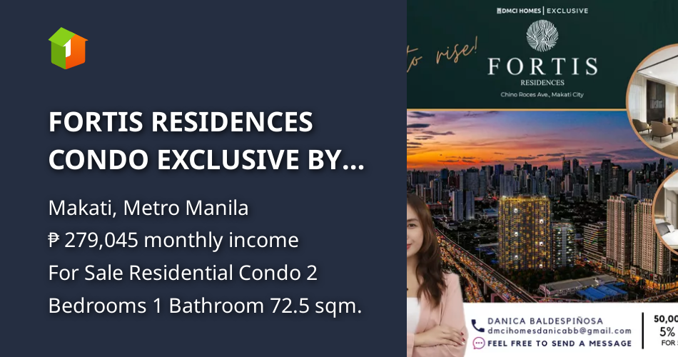 FORTIS RESIDENCES CONDO EXCLUSIVE BY DMCI [Condos 🏙️] (November 2022 ...