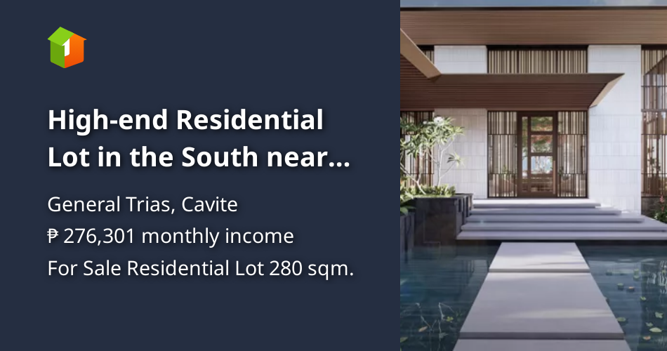 High-end Residential Lot in the South near CALAX [Lots 🚜] (March 2023 ...