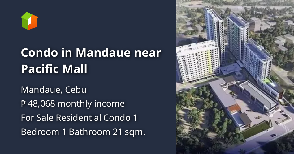 Condo in Mandaue near Pacific Mall [Condos 🏙️] (April 2025) in Mandaue ...