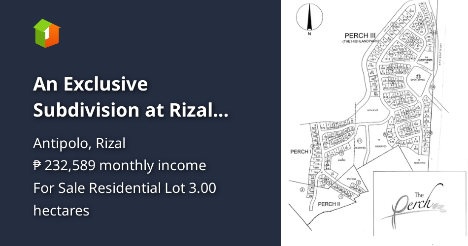 An Exclusive Subdivision at Rizal Uphill with beautiful views [Lots 🚜 ...