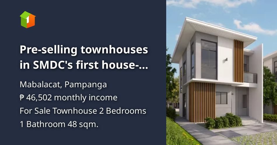 Pre-selling townhouses in SMDC's first house-and-lot project in Mabalacat [Houses and Lots 🏘️ ...