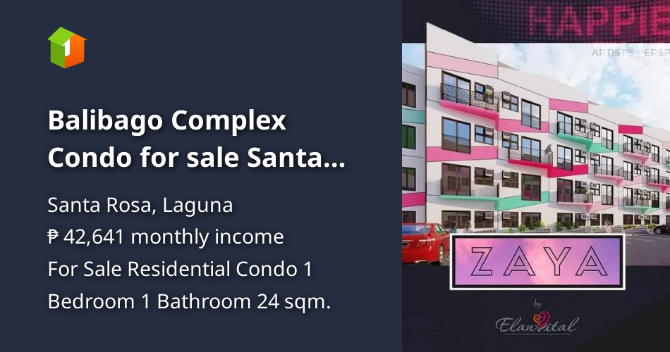 Balibago Complex Condo for sale Santa Rosa Laguna [Condos 🏙️] (December ...