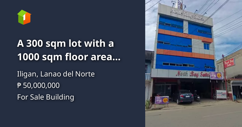 A 300 sqm lot with a 1000 sqm floor area commercial bldg. in Poblacion ...