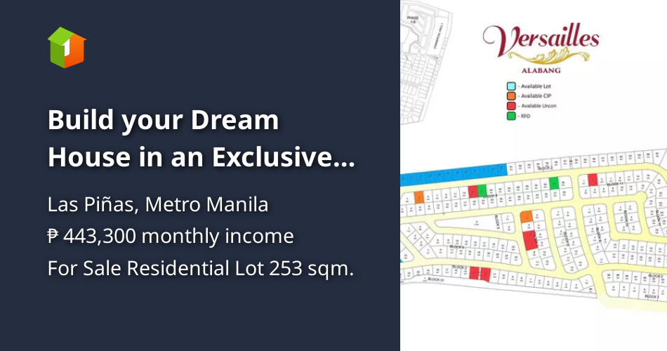 Build your Dream House in an Exclusive Subdivision along Daang Hari ...