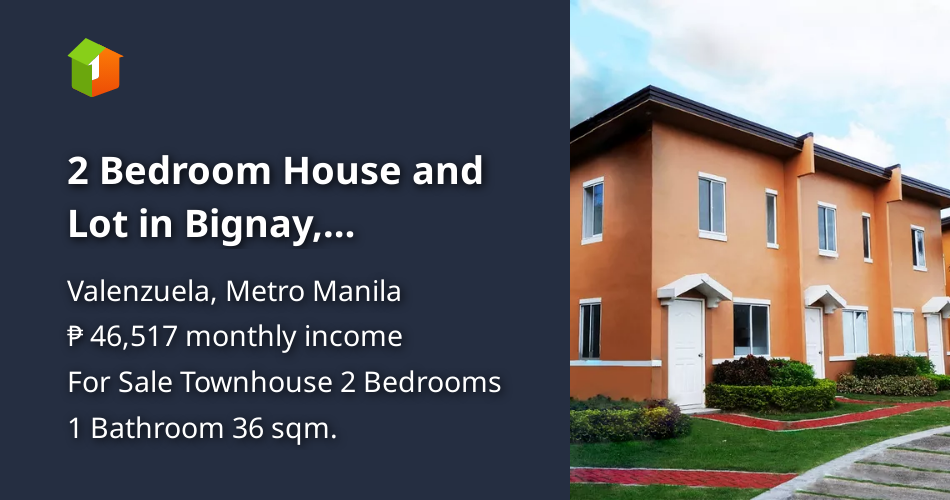 2 Bedroom House and Lot in Bignay, Valenzuela [Houses and Lots 🏘️ ...