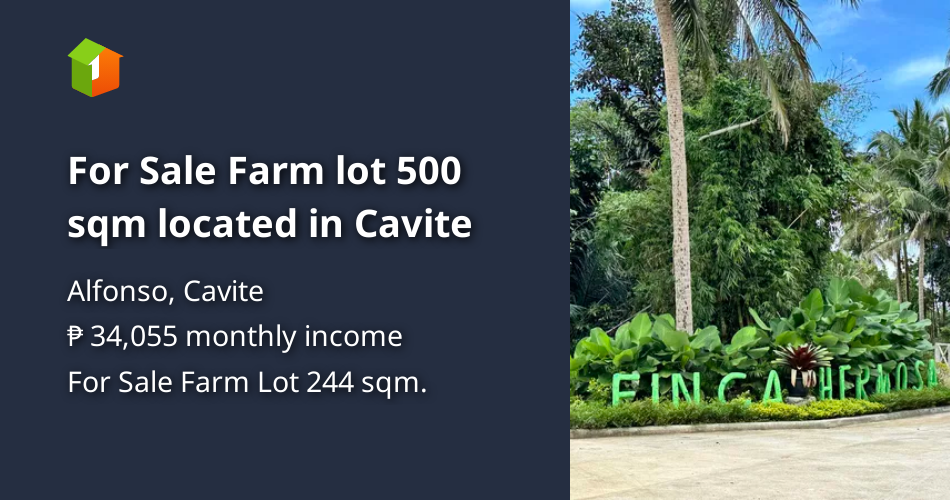 For Sale Farm lot 500 sqm located in Cavite [Lots 🚜] (May 2025) in ...