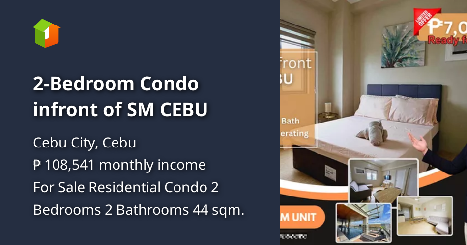 2-Bedroom Condo infront of SM CEBU [Condos 🏙️] (November 2024) in Cebu ...
