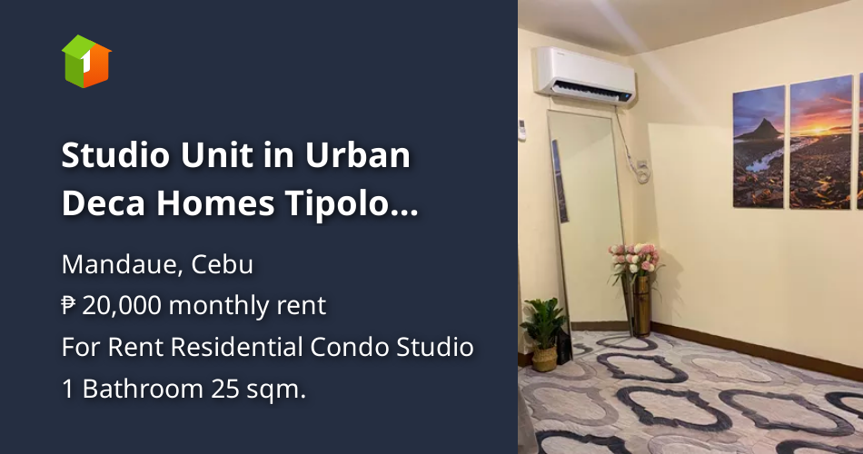 Studio Unit in Urban Deca Homes Tipolo Mandaue [Condos 🏙️] (November ...
