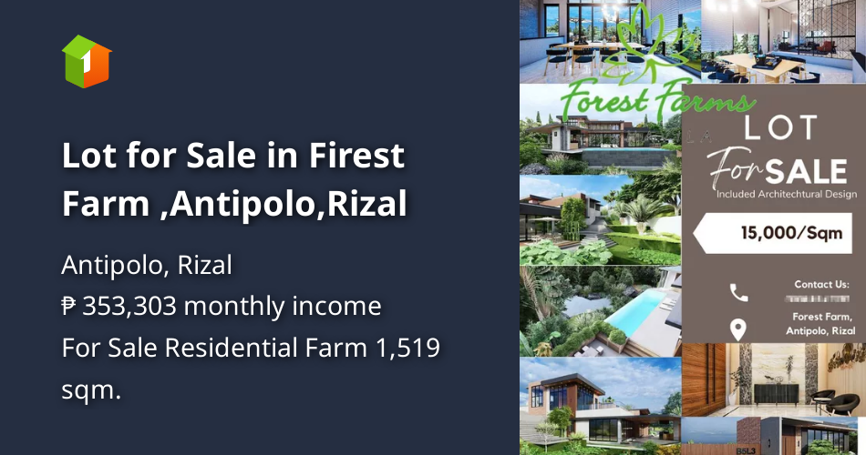 Lot for Sale in Firest Farm ,Antipolo,Rizal [Lots 🚜] (July 2023) in ...