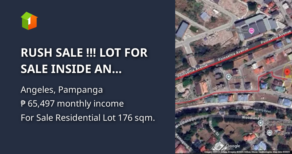 RUSH SALE !!! LOT FOR SALE INSIDE AN EXCLUSIVE VILLAGE NEAR CLARK [Lots ...