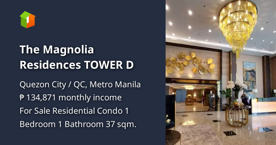 The Magnolia Residences TOWER D [Condos 🏙️] (February 2023) in Quezon ...