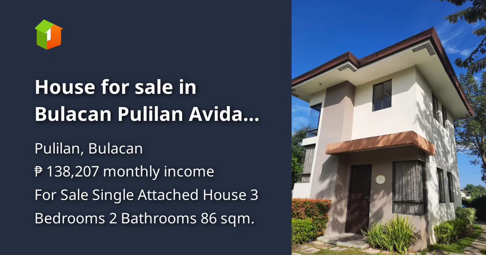 House for sale in Bulacan Pulilan Avida Parkfield near Sm Baliuag ...