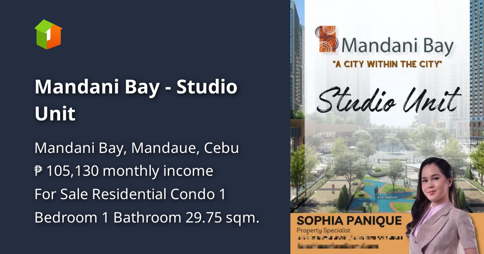Mandani Bay - Studio Unit [Condos 🏙️] (September 2023) in Mandani Bay ...