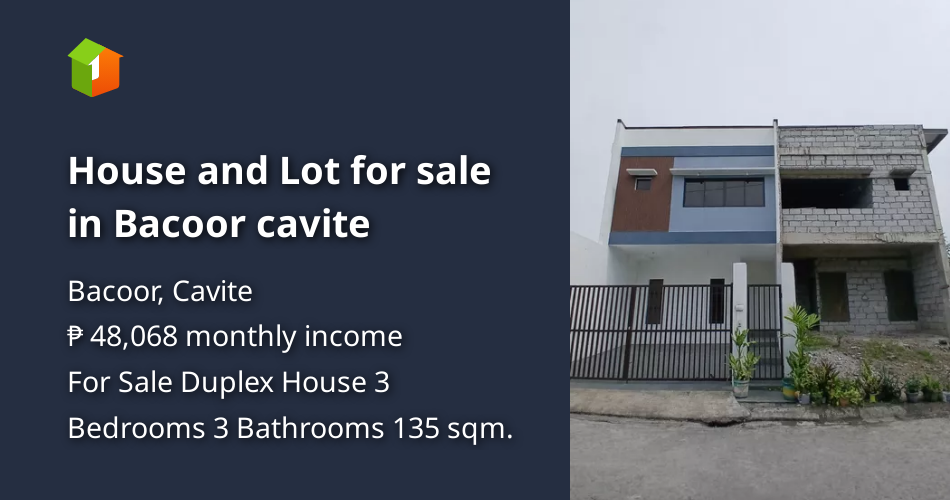 House and Lot for sale in Bacoor cavite [Houses and Lots 🏘️] (January ...