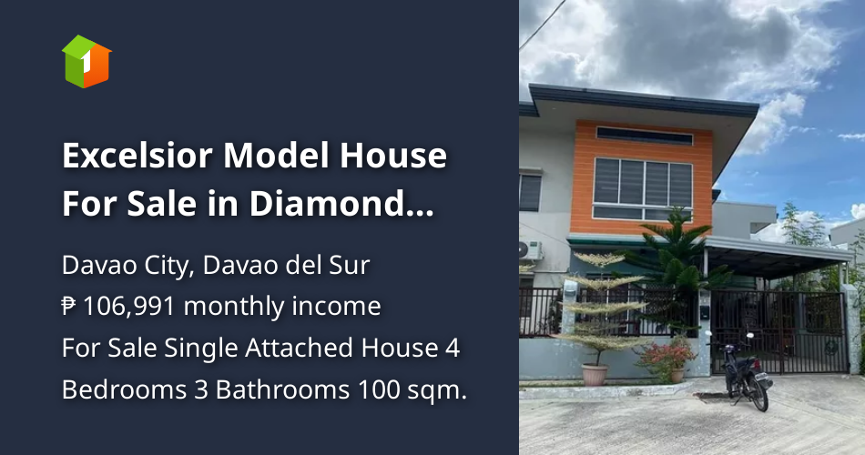 Excelsior Model House For Sale in Diamond Heights, Davao City [Houses ...