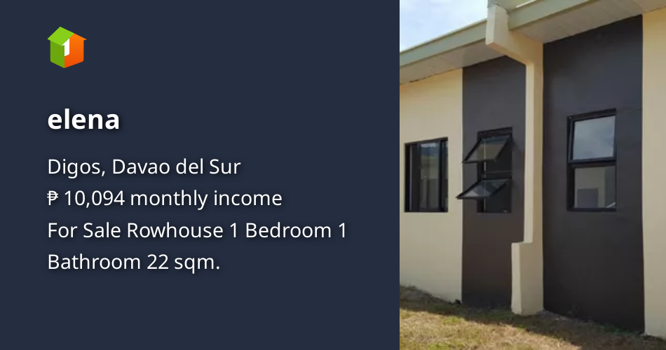 Elena [Houses and Lots 🏘️] (May 2023) in Digos, Davao del Sur for sale