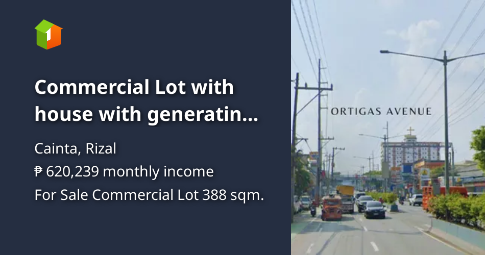 Commercial Lot with house with generating income [Lots 🚜] (August 2025 ...
