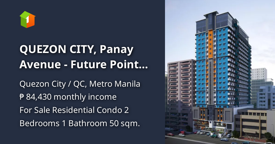 QUEZON CITY, Panay Avenue - Future Point Plaza 50sqm Limited Units ...