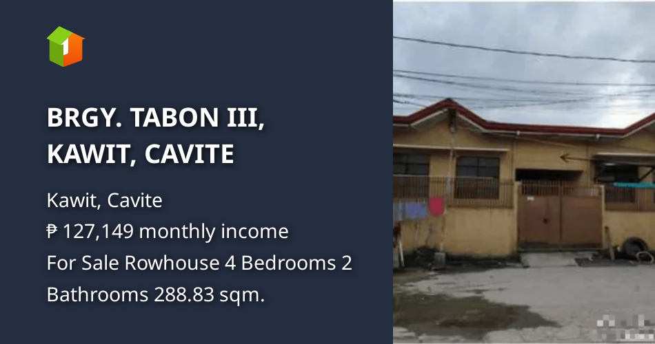 BRGY. TABON III, KAWIT, CAVITE [Houses and Lots 🏘️] (October 2025) in Kawit, Cavite for sale