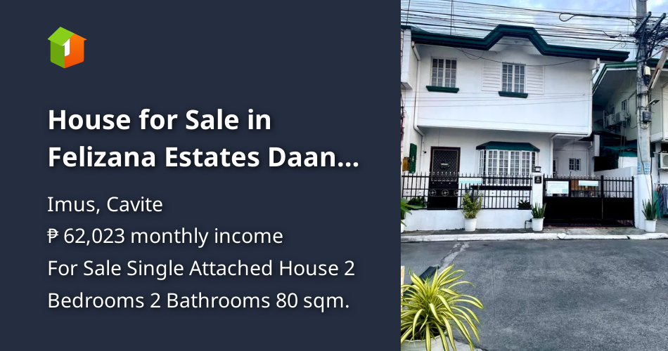 House for Sale in Felizana Estates Daang-Hari Imus Cavite [Houses and ...