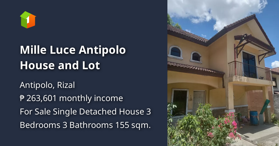 Mille Luce Antipolo House and Lot [Houses and Lots 🏘️] (June 2025) in ...