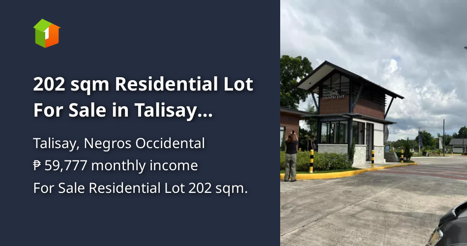 202 sqm Residential Lot For Sale in Talisay Negros Occidental [Lots 🚜 ...