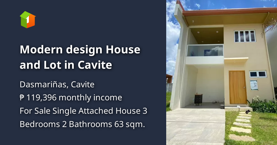 Modern design House and Lot in Cavite [Houses and Lots 🏘️] (April 2024 ...