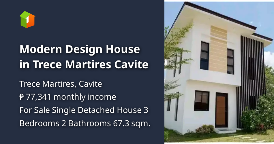 Modern Design House in Trece Martires Cavite [Houses and Lots 🏘️ ...
