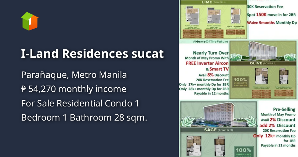 I-Land Residences sucat [Condos 🏙️] (May 2025) in Parañaque, Metro ...