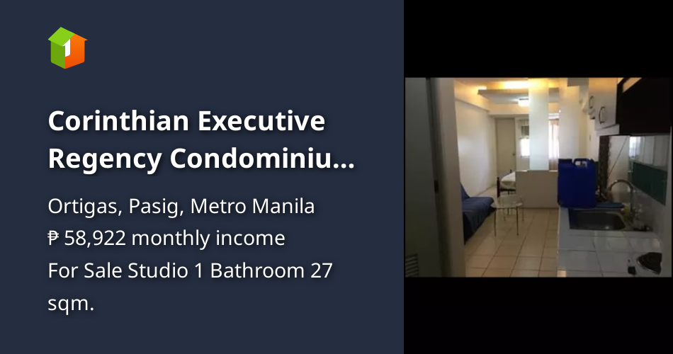 Corinthian Executive Regency Condominium Unit For Sale [Condos 🏙️ ...