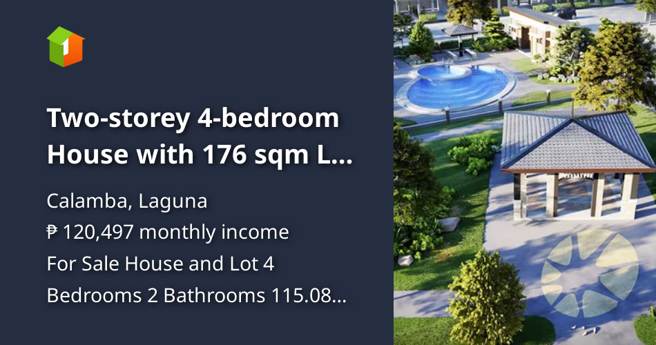 Two-storey 4-bedroom House with 176 sqm Lot in Calamba [Houses and Lots ...