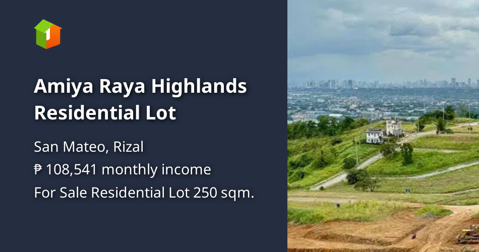 Amiya Raya Highlands Residential Lot [Lots 🚜] (February 2024) in San ...