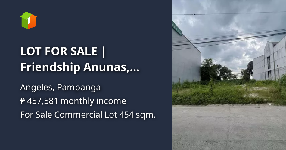 LOT FOR SALE | Friendship Anunas, Angeles City [Lots 🚜] (January 2026 ...