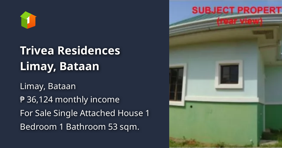 Trivea Residences Limay, Bataan [Houses and Lots 🏘️] (October 2025) in ...