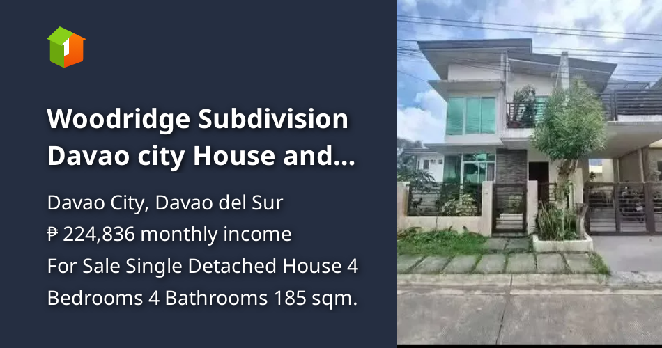 Woodridge Subdivision Davao city House and Lot for sale [Houses and ...