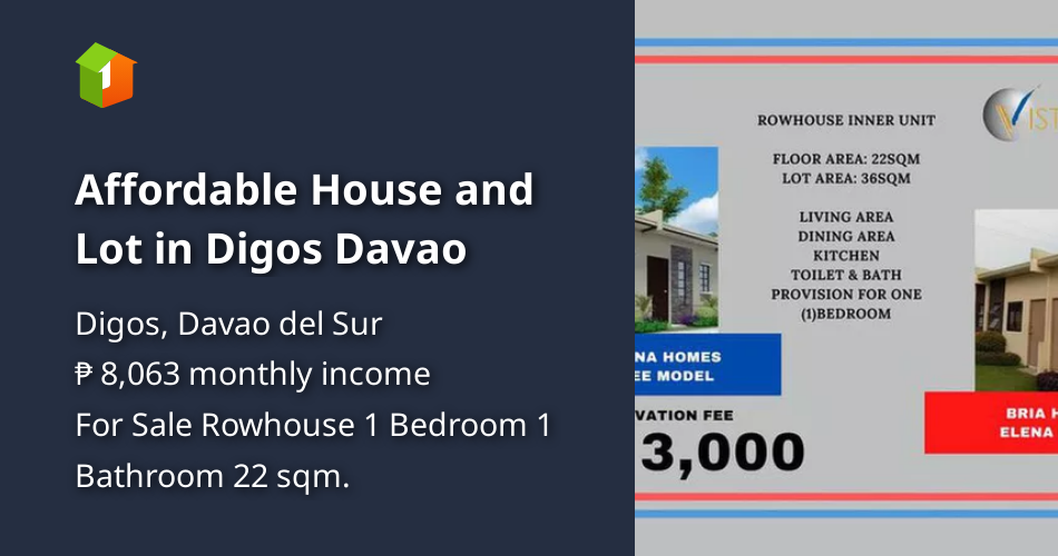 Affordable House and Lot in Digos Davao [Houses and Lots 🏘️] (November ...