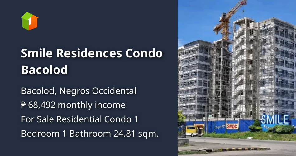 Smile Residences Condo Bacolod [Condos 🏙️] (December 2023) in Bacolod ...