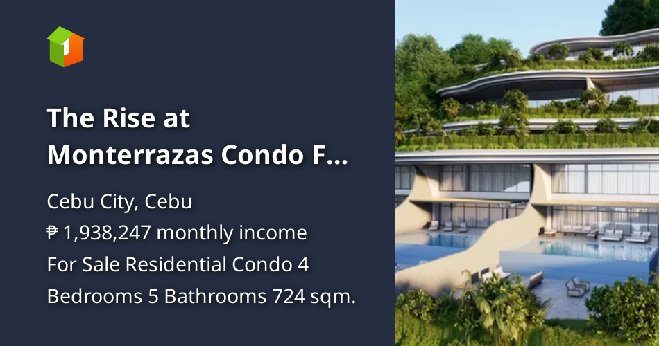 The Rise at Monterrazas Condo For Sale in Cebu City Cebu [Condos 🏙️ ...