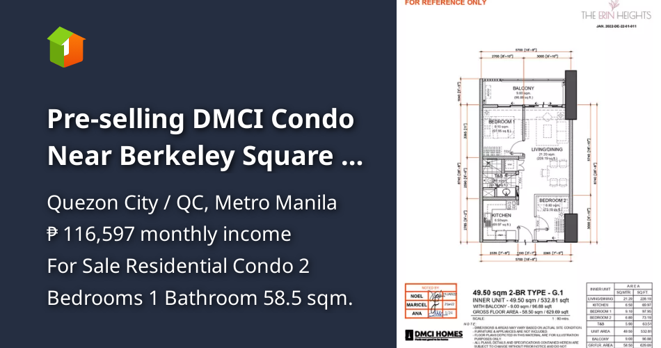 Pre-selling DMCI Condo Near Berkeley Square | SM Cyber West Avenue ...